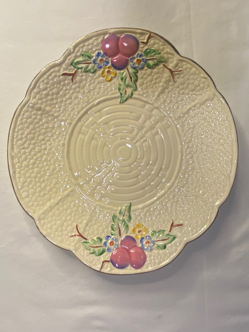 Rare Pattern Vintage Crown Devon 1930’s Sandwich/cake Plate - Etsy