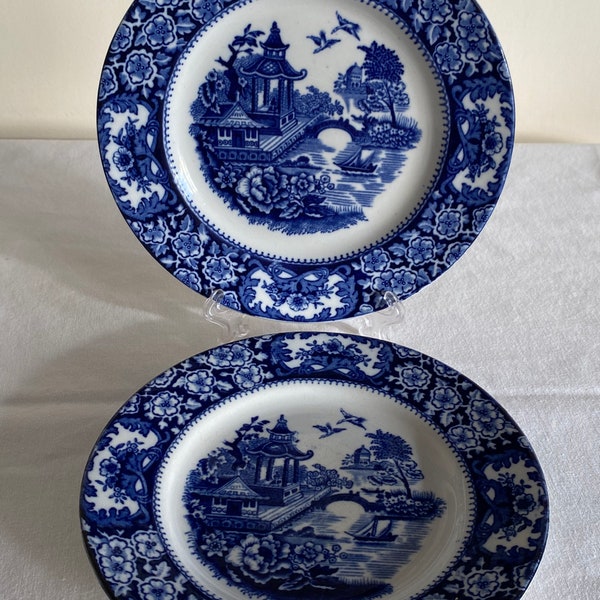 Willow Pattern Plate - Etsy