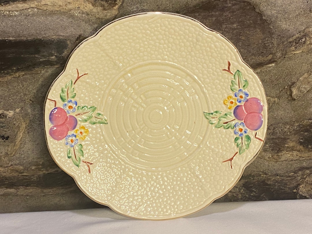 Rare Pattern Vintage Crown Devon 1930’s Sandwich/cake Plate - Etsy