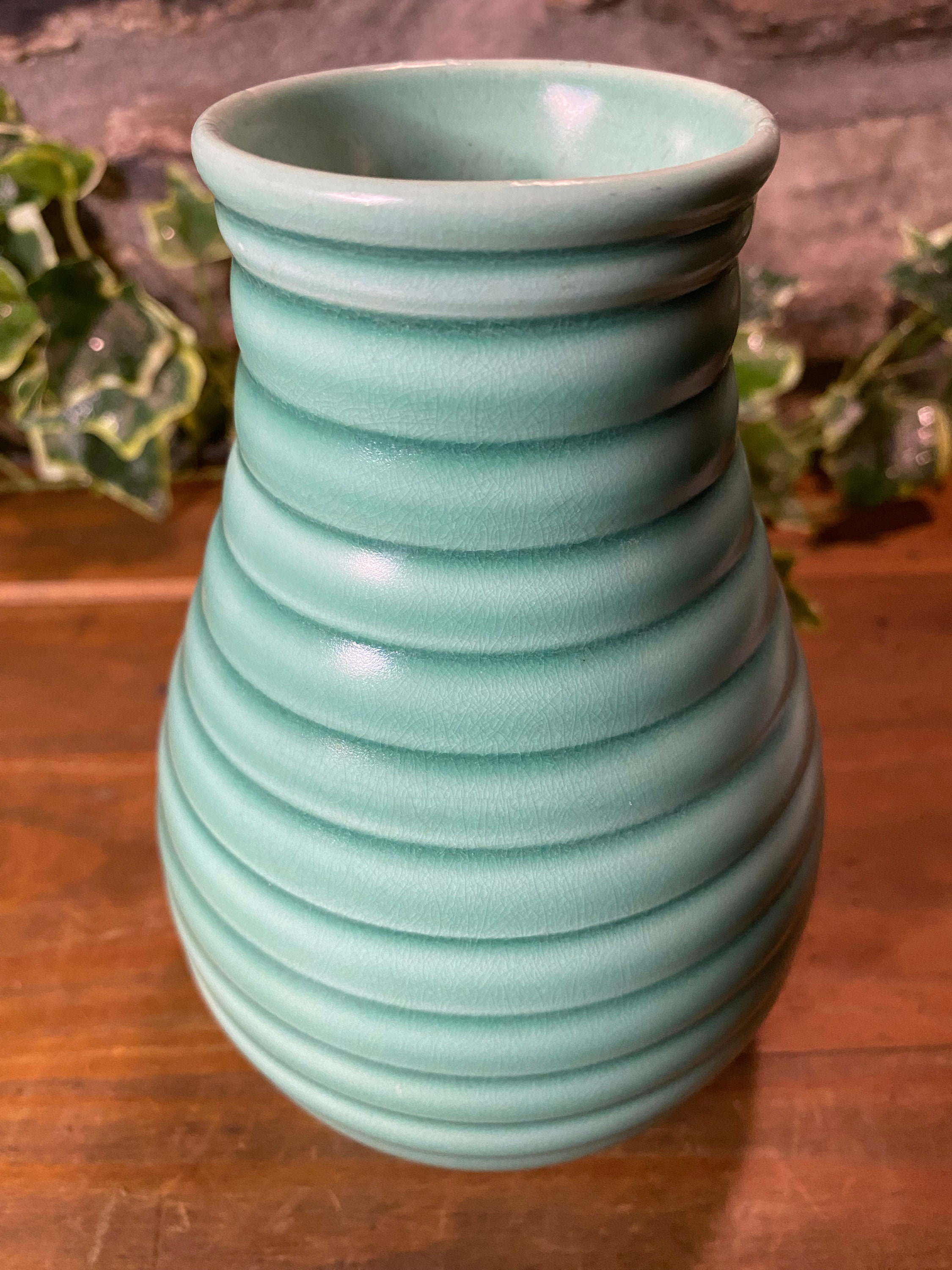 Rare Art Deco Spode Royal Jade Vase C.1932-39 - Etsy