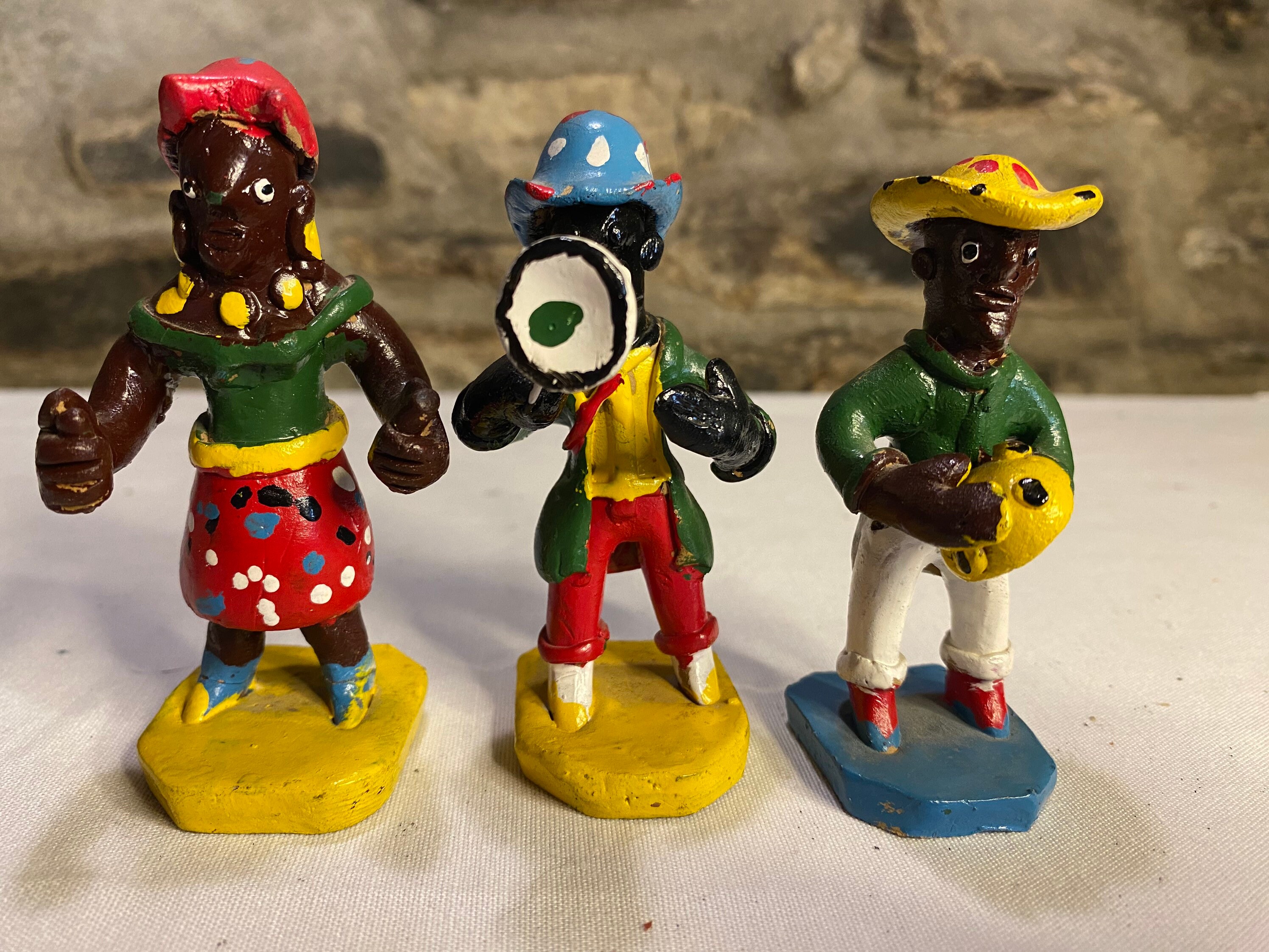 Eleven Vintage 1950’s Brazilian Folk Art Figures - Etsy