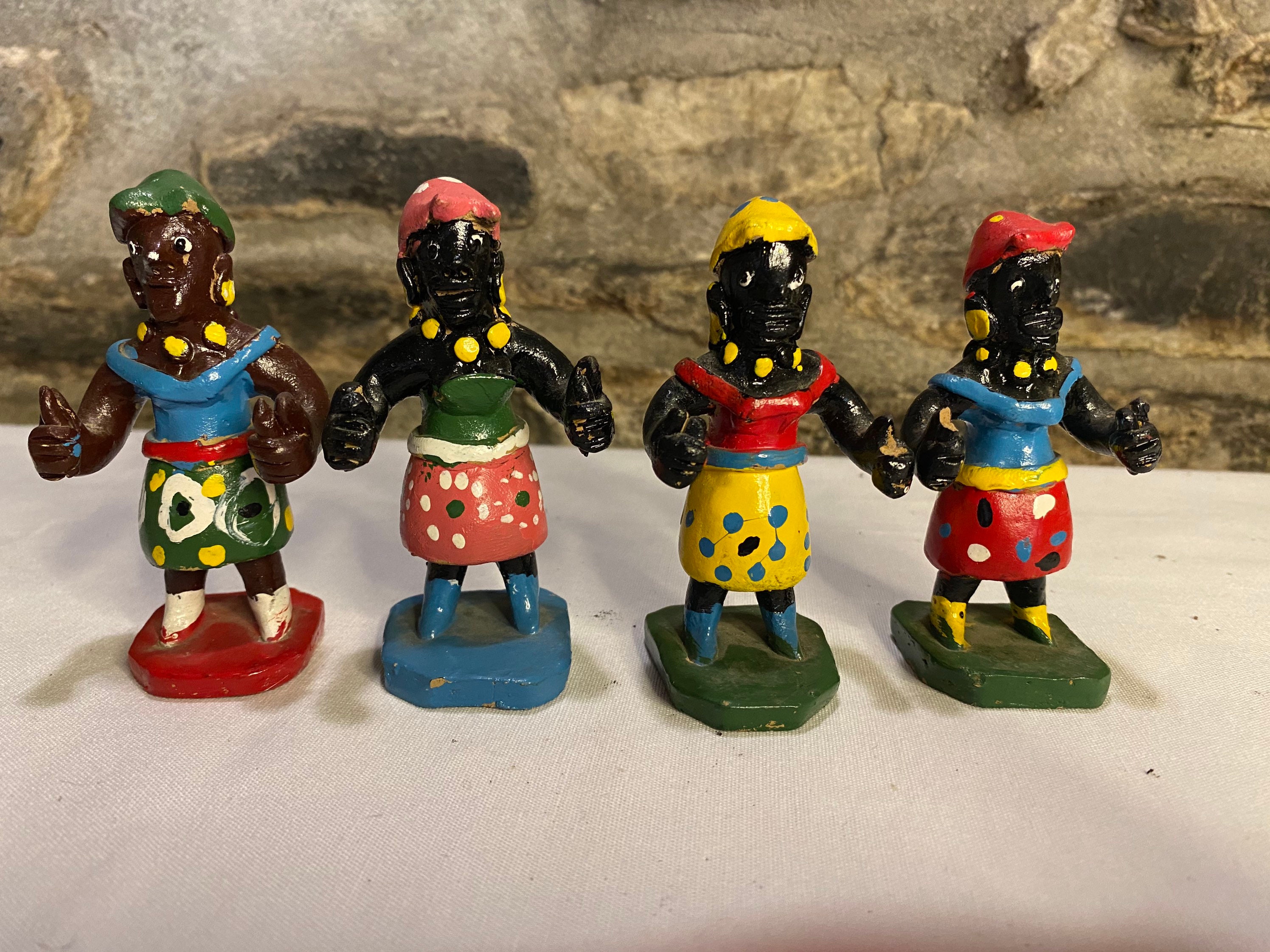 Eleven Vintage 1950’s Brazilian Folk Art Figures - Etsy