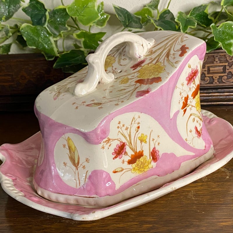 Antique Cheese Dish - Etsy