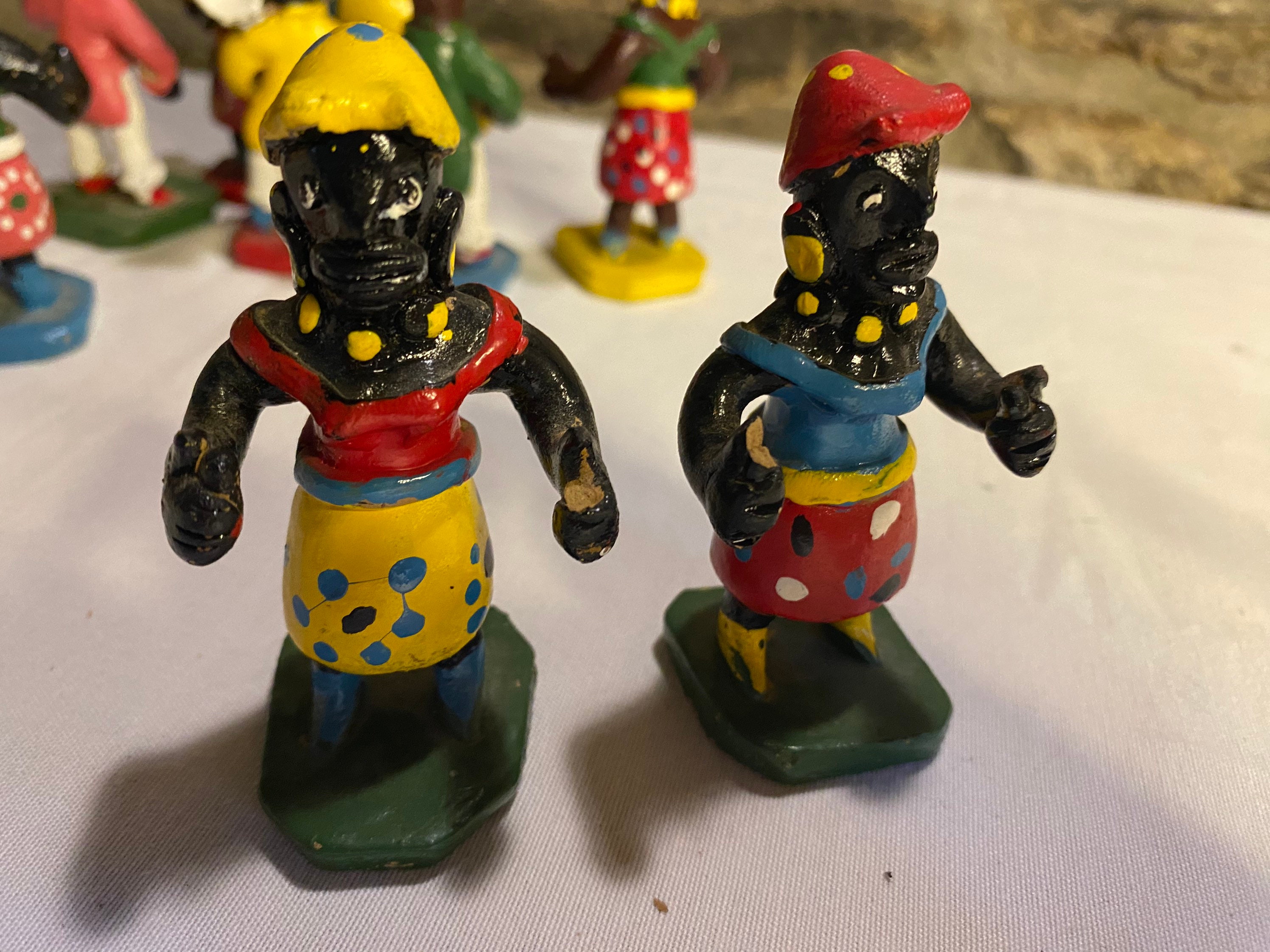 Eleven Vintage 1950’s Brazilian Folk Art Figures - Etsy