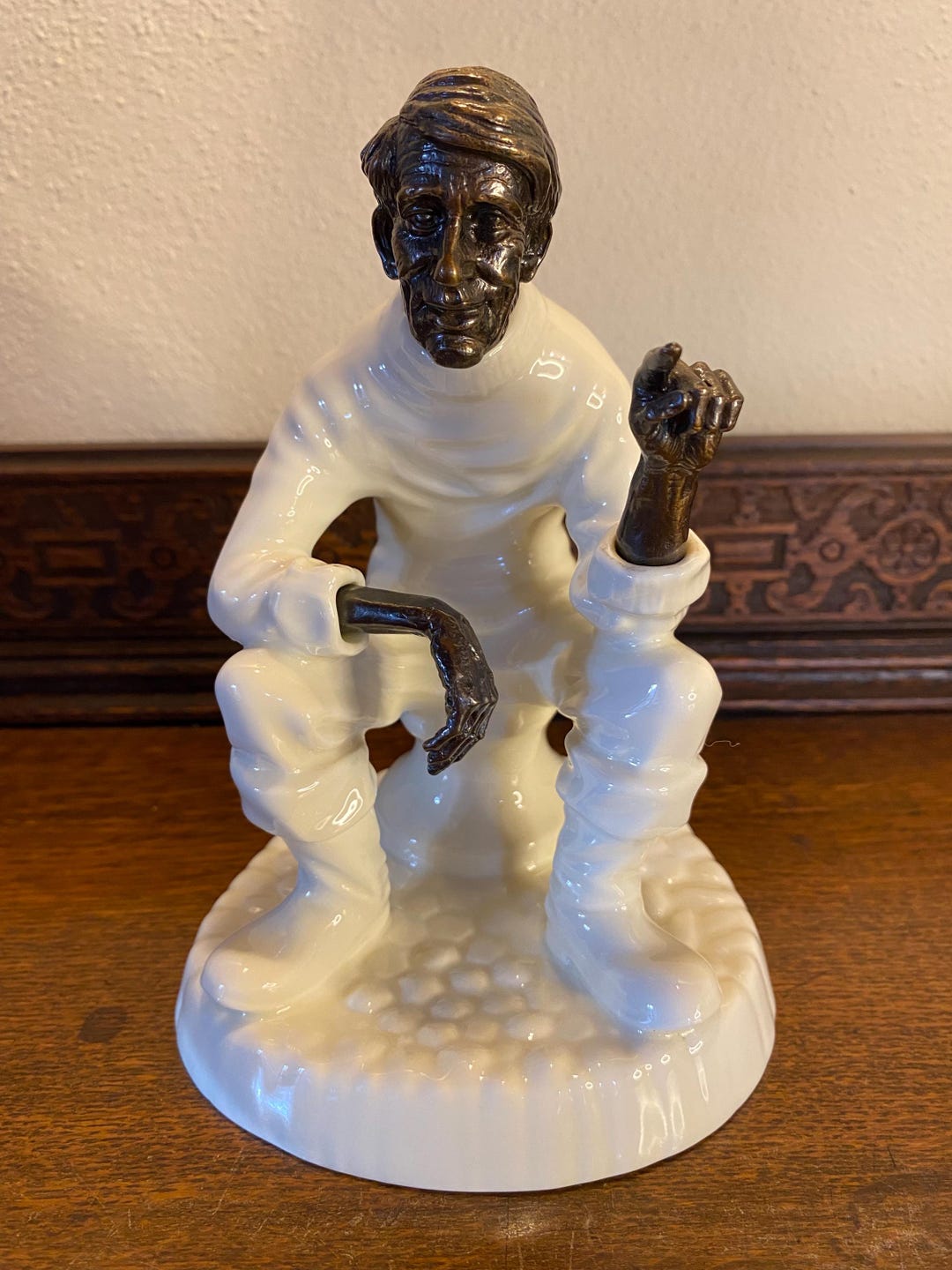 Vintage Minton Bone China & Bronze Travellers Tales Figure C.1978 - Etsy