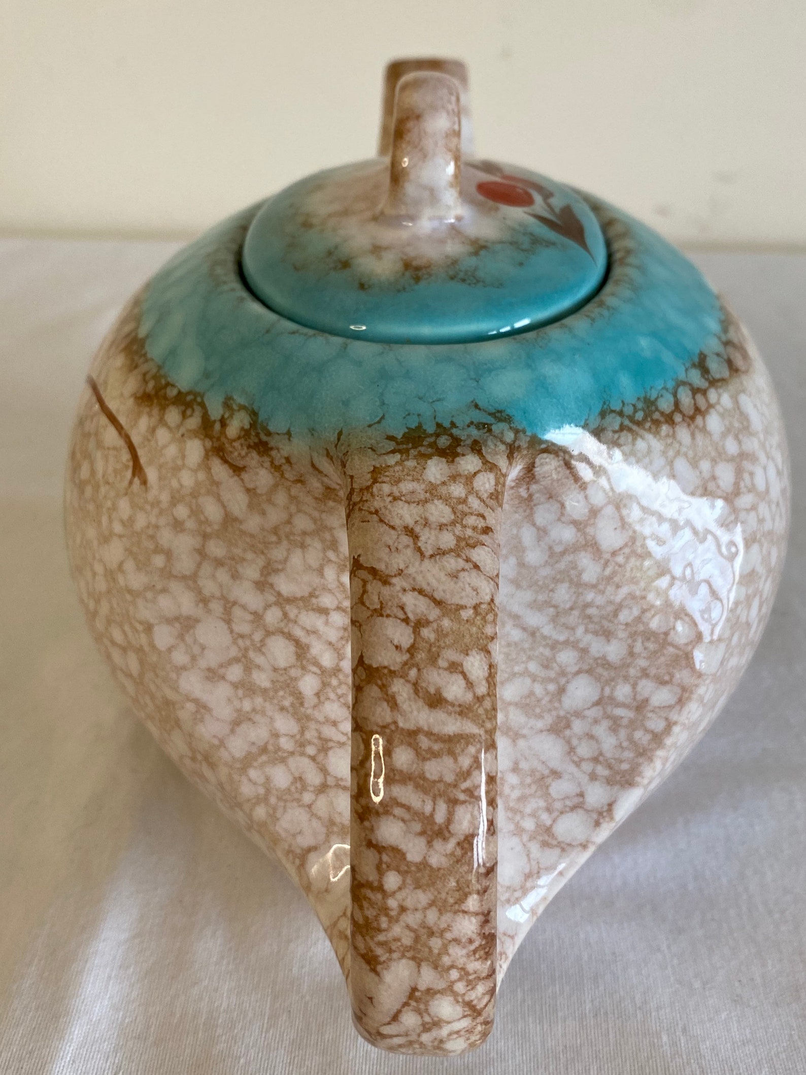 Art Deco Ditmar Urbach Hand Painted Teapot and Stand - Etsy