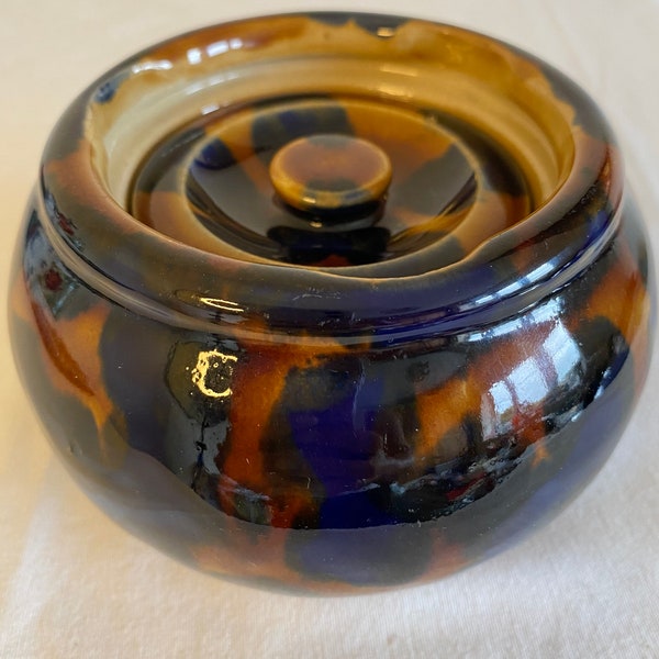 Antique Tobacco Jar - Etsy