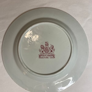 Ashworth Ironstone Plate: Antique Double Landscape Decor (c.1862-80) - Etsy