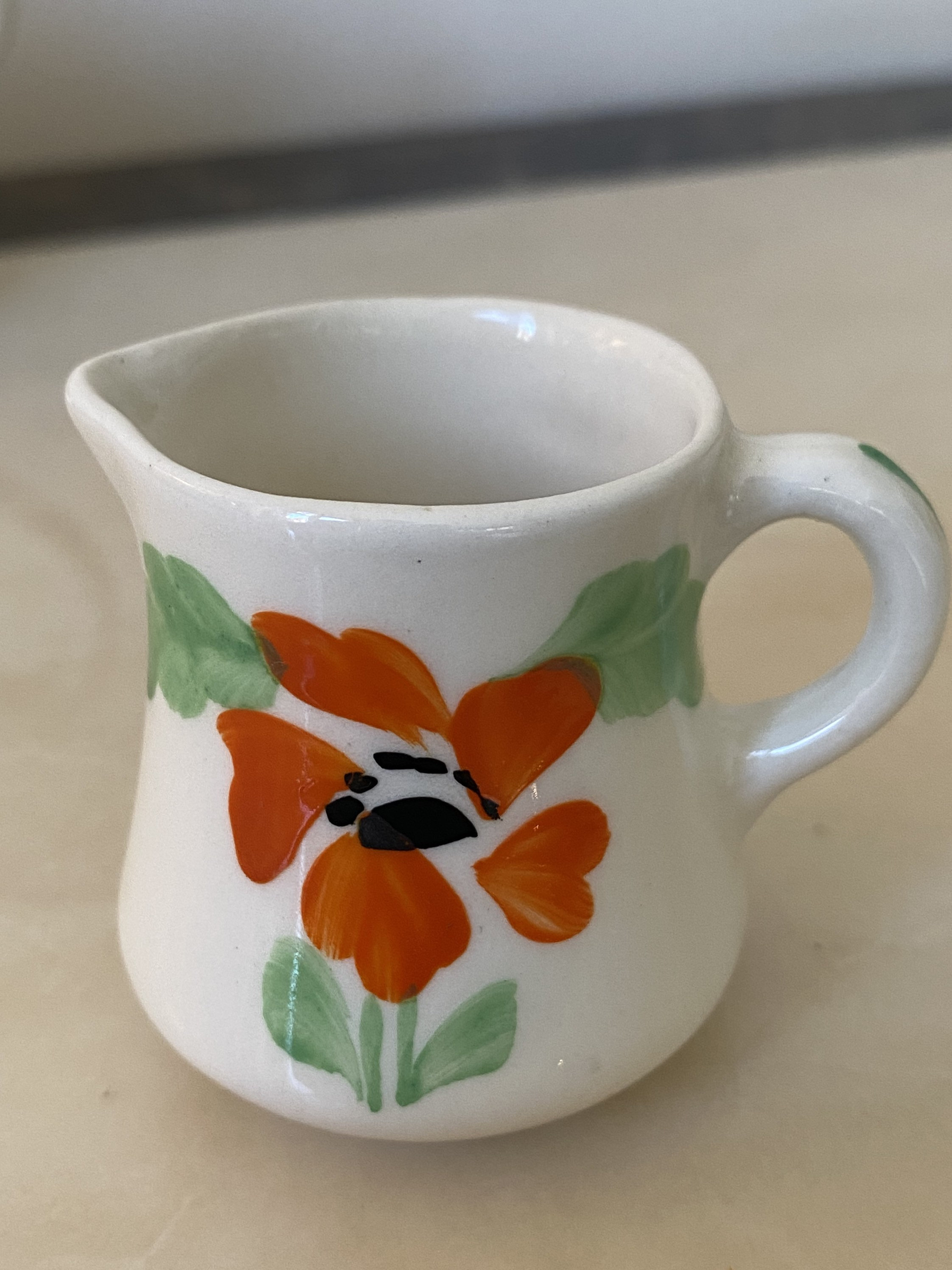 Vintage Hancock’s Ivory Ware Hand Painted Child’s Tea Set for One ...