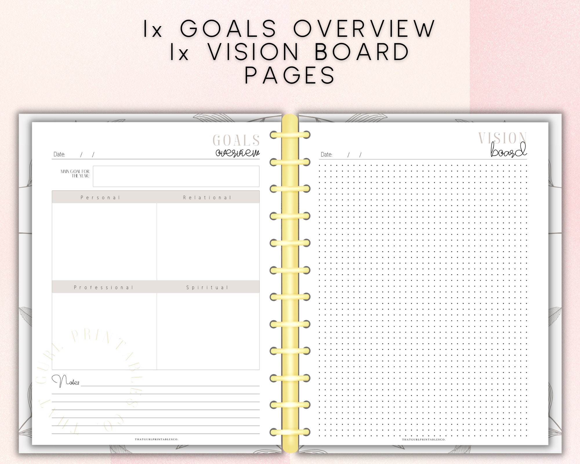 Faith Planner Printable Bible Study Notebook Printable - Etsy