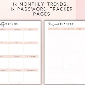 Printable Social Media Content Planner, Social Media Planner Printable ...