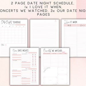 Couple Planner, Couple Journal, Relationship Planner, Relationship ...