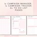 Printable Social Media Content Planner, Social Media Planner Printable ...