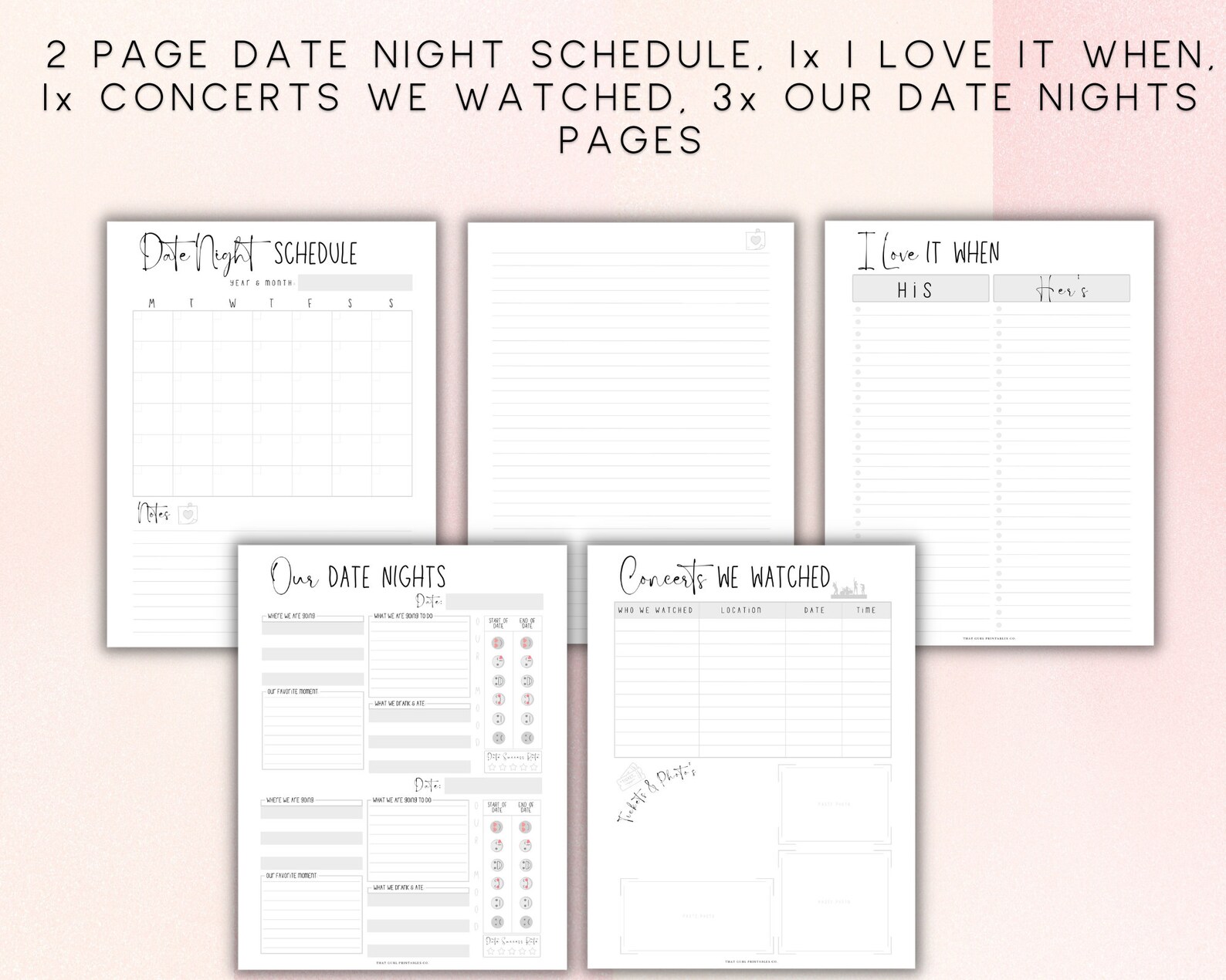 Couple Planner Couple Journal Relationship Planner - Etsy