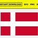 Denmark Flag Svg, Denmark Flag Png, Denmark Flag, Danish Flag Svg ...