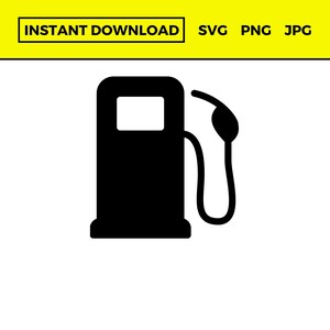 Gas Pump SVG, Gas Pump PNG, Gas Pump Silhouette SVG, Gas Pump Silhouette, Gas Pump Image, Gas ...