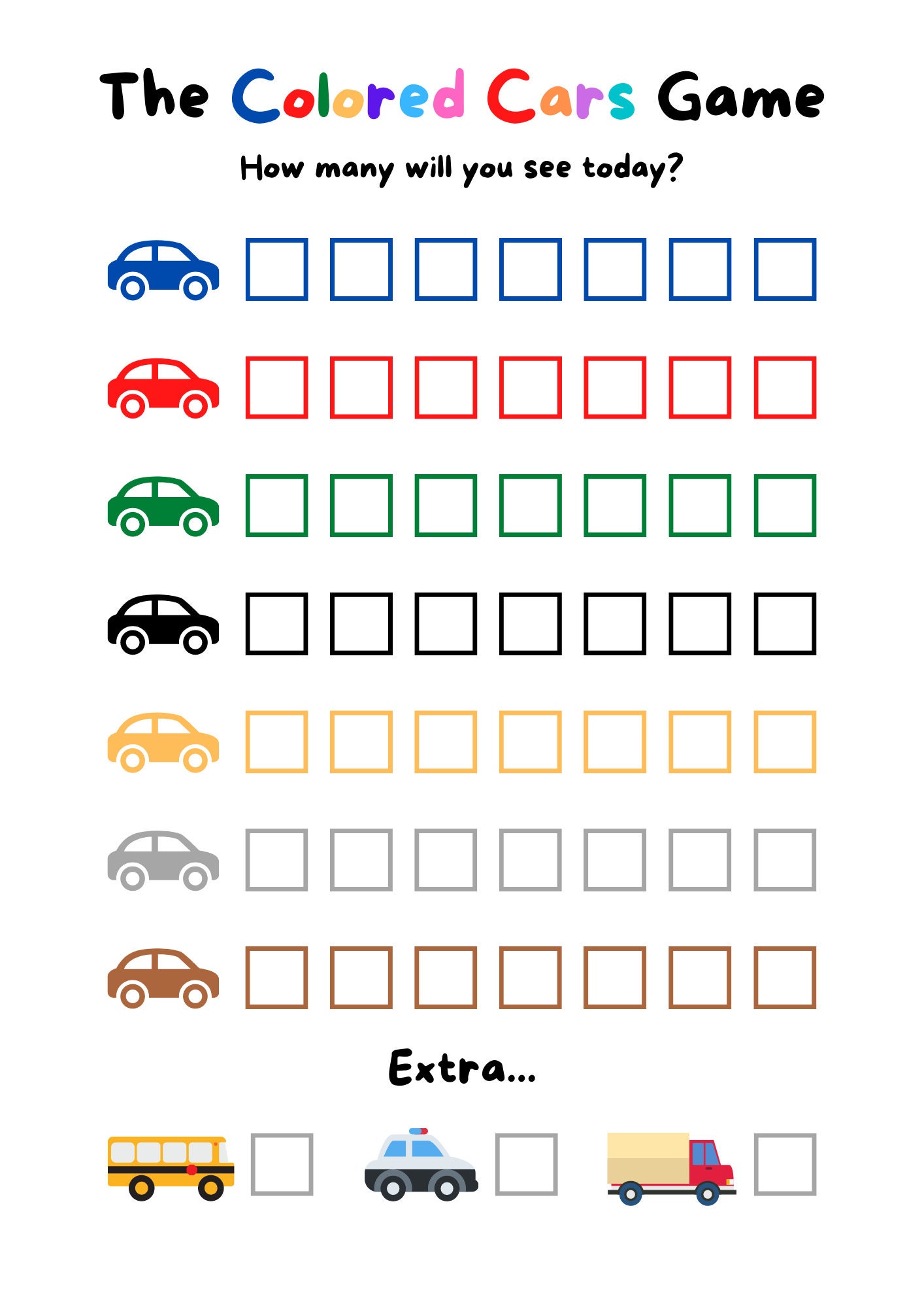Car Games Printable Road Trip Games Road Trip Activity Kids Road