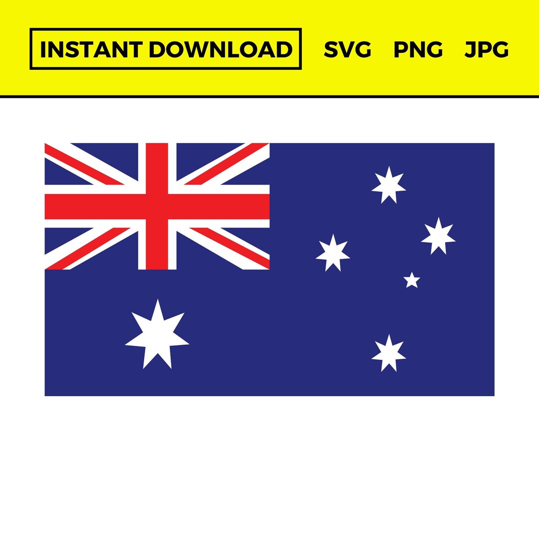 Australian Flag svg, Australian Flag png, Australia Flag svg, Australia ...