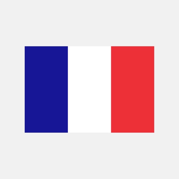 French Flag Graphic