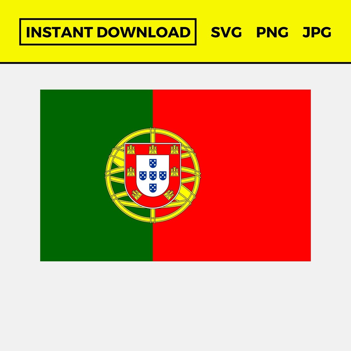 Portugal Flag Svg, Portugal Flag Png, Portuguese Flag Svg, Portuguese ...