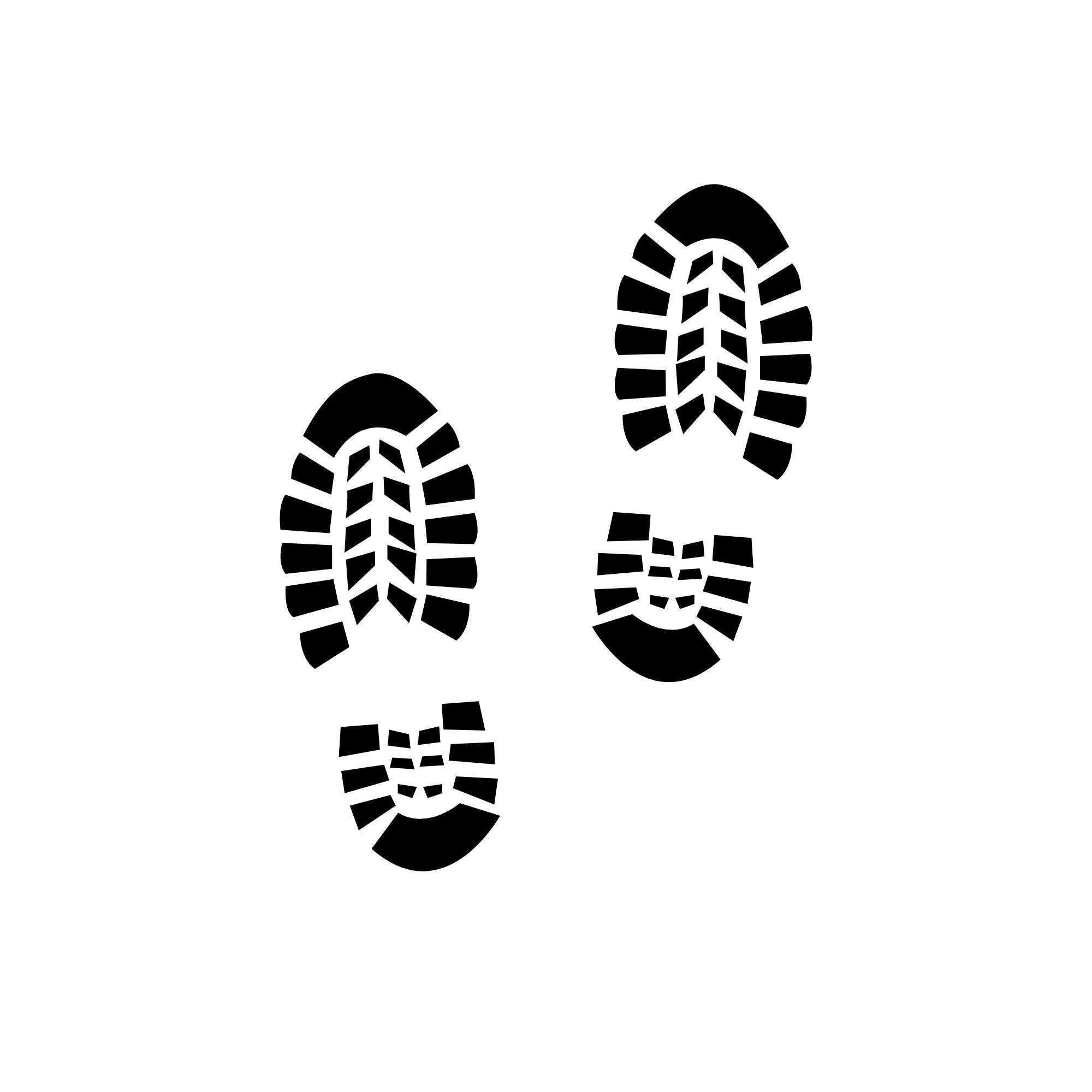 Shoe Prints SVG, Shoe Print SVG, Foot Prints SVG, Boot Prints Png, Shoe ...