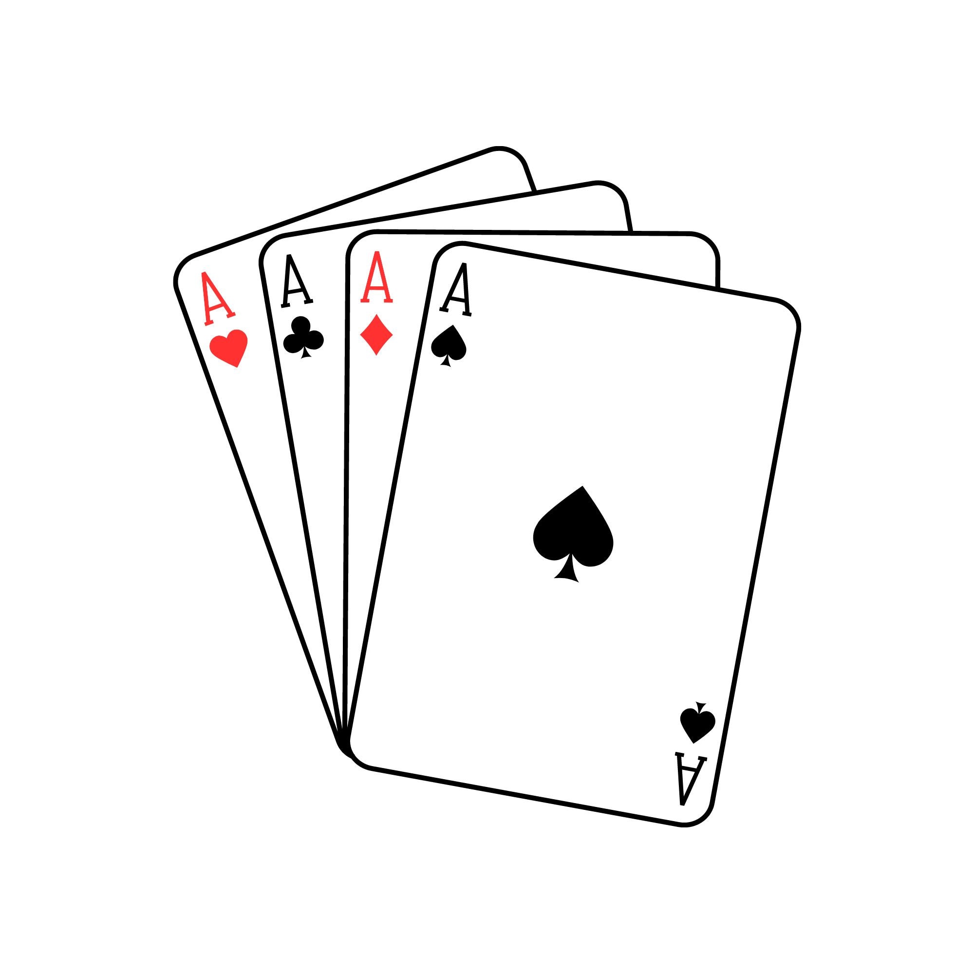 4 Aces SVG, 4 Aces PNG, 4 Aces Image, 4 Aces Clipart, 4 Aces Clip Art ...