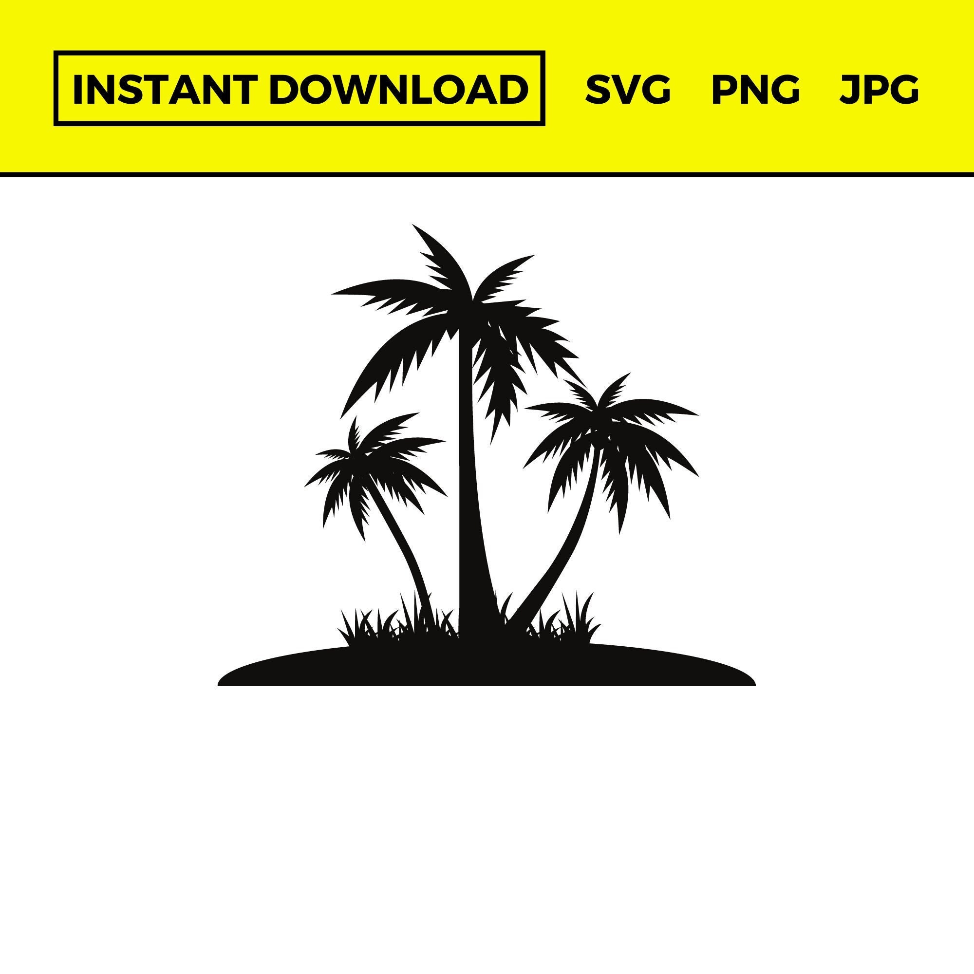 Palm Trees SVG, Palm Trees PNG, Palm Tree SVG, Palm Tree Png, Palm ...