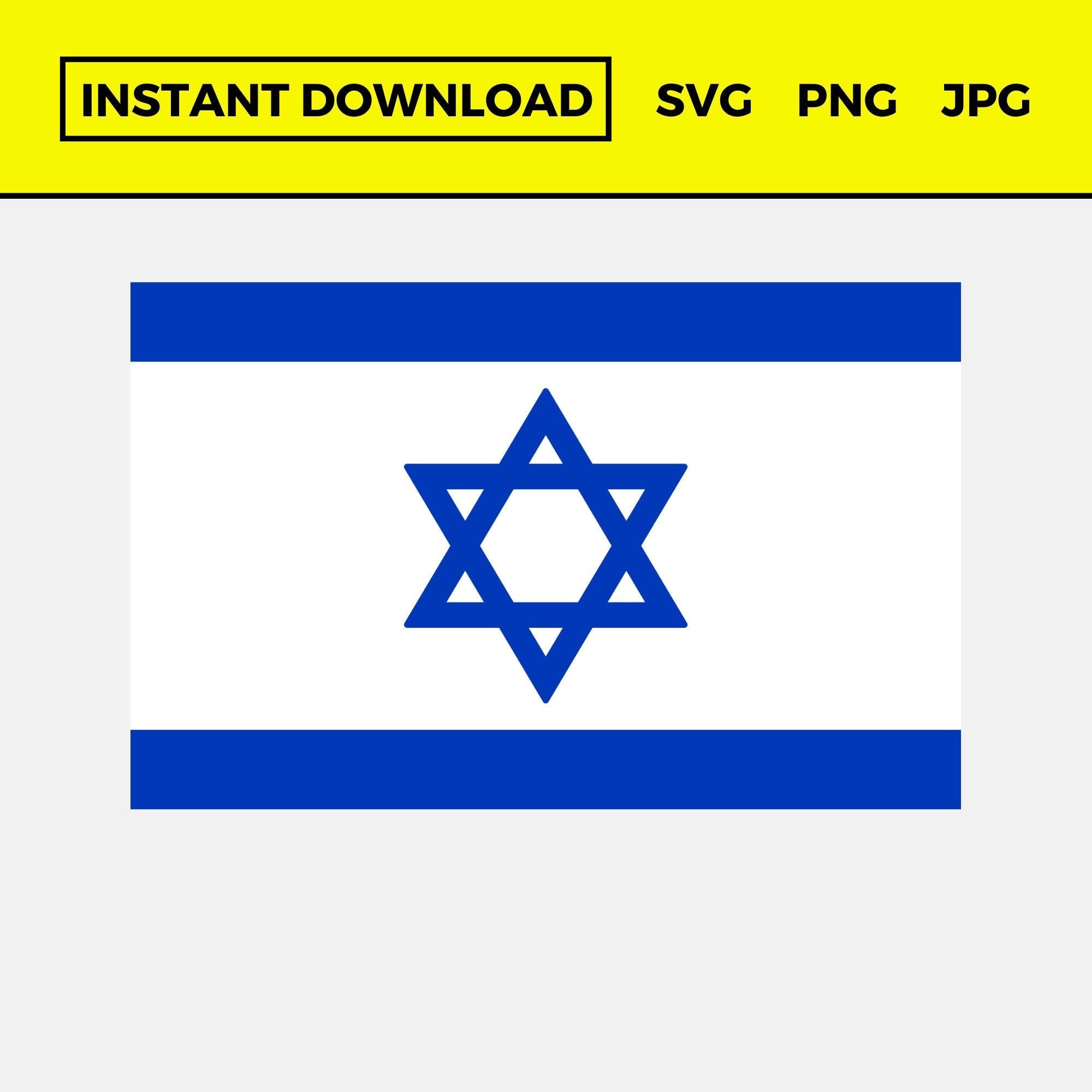 Israel Flag Svg, Israel Flag Png, Israeli Flag Svg, Israeli Flag Png ...