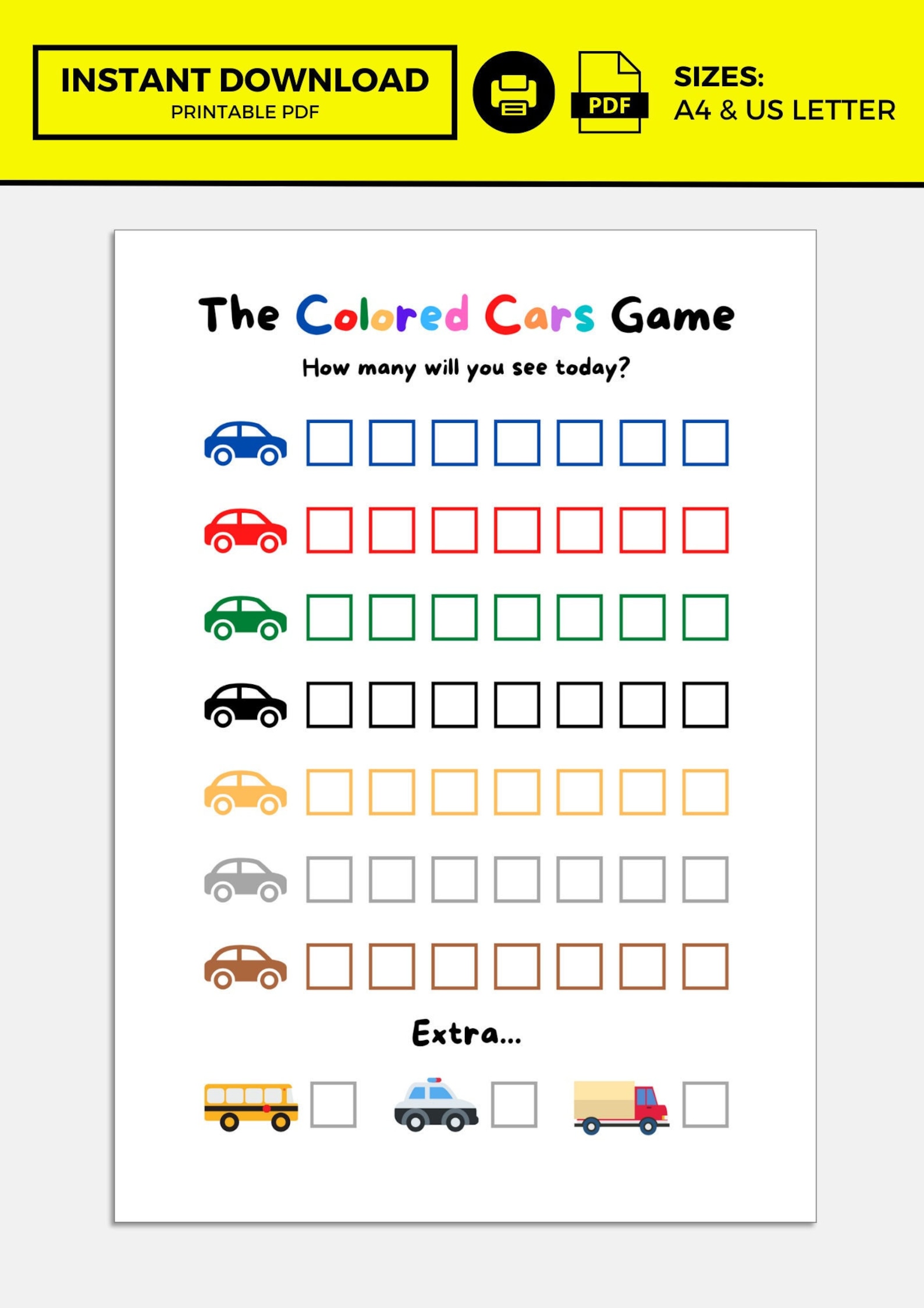 Car Games Printable, Road Trip Games, Road Trip Activity, Kids Road ...