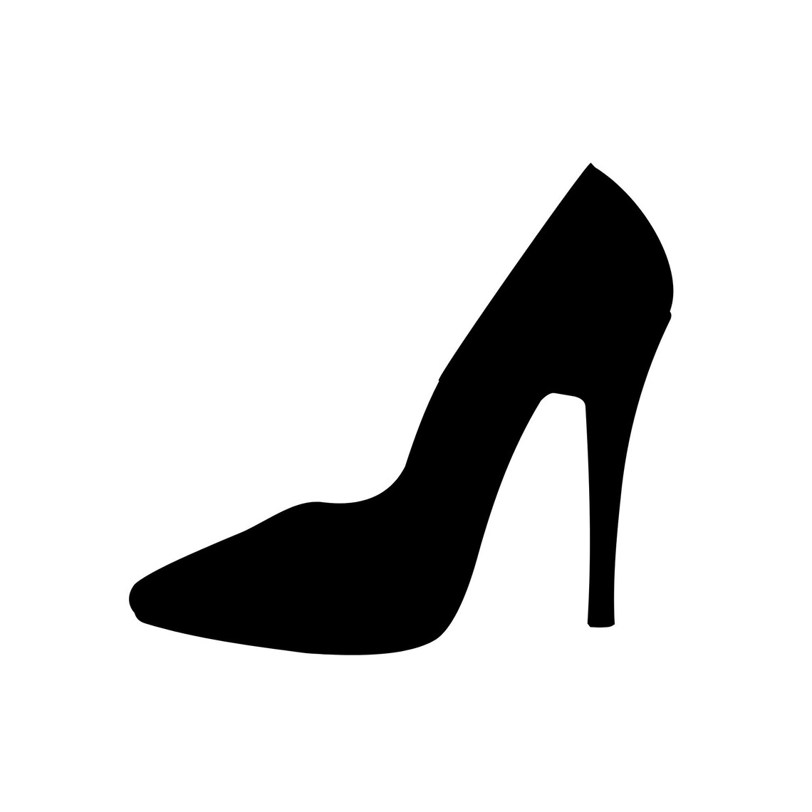 High Heel Shoe SVG, High Heel SVG, Stiletto SVG, High Heel Shoe Png ...