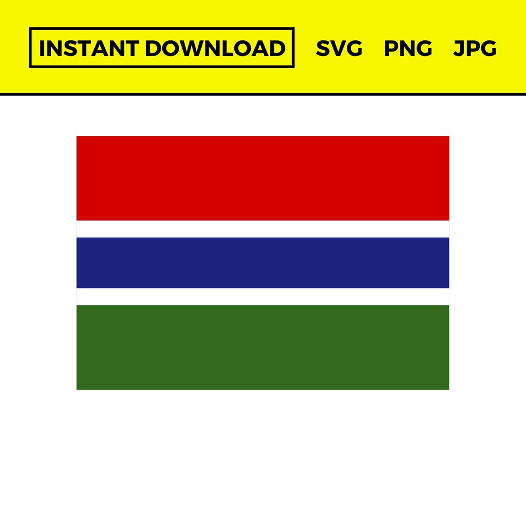 Gambia Flag Svg, Gambia Flag Png, Gambian Flag Svg, Gambian Flag Png ...