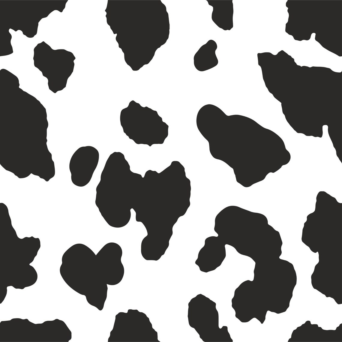 Cow Pattern SVG, Cow Pattern PNG, Cow Pattern, Cow Pattern Seamless ...