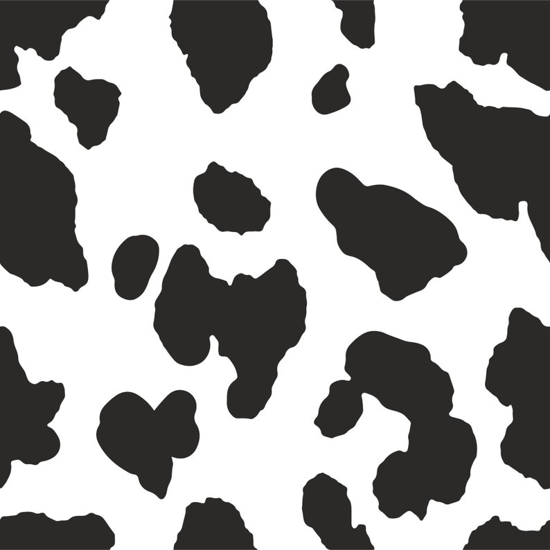 Cow Pattern Svg Cow Pattern Png Cow Pattern Cow Pattern Seamless