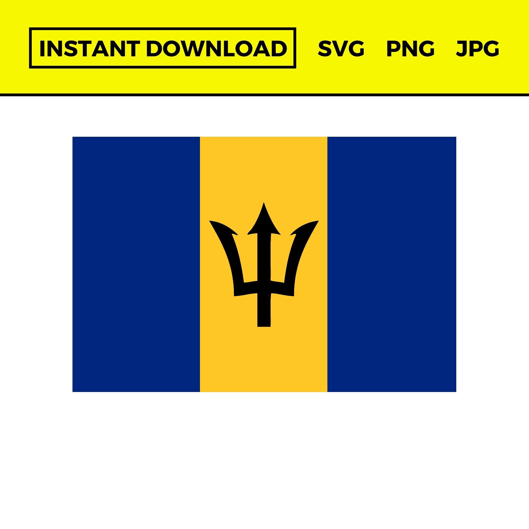 Barbados Flag Svg, Barbados Flag Png, Barbados Flag Jpg, Barbados Flag ...