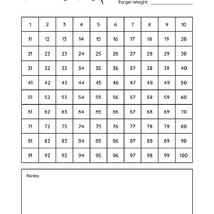 Pounds Lost Tracker, Pounds Lost Tracker Printable, Pounds Lost Chart ...