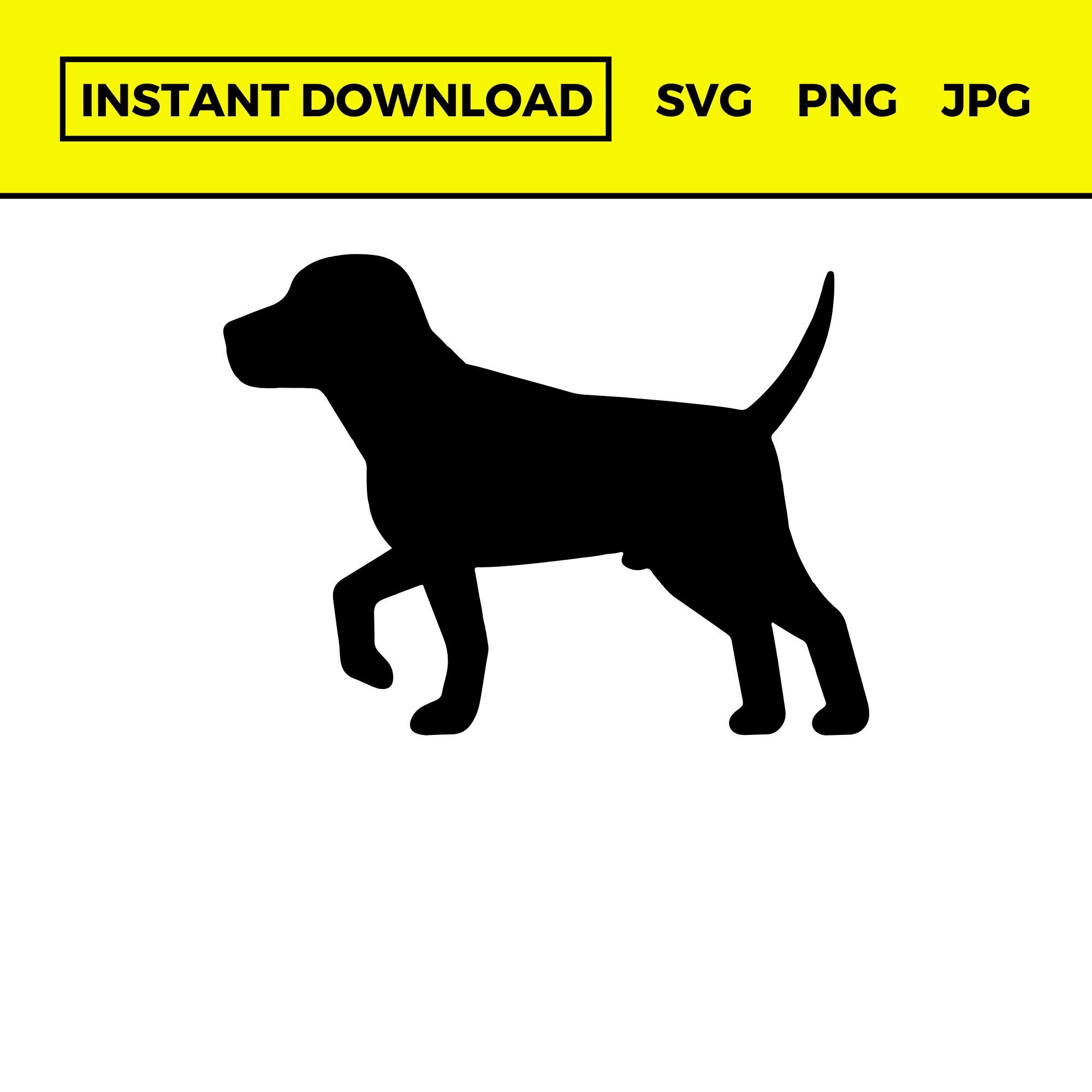 Dog SVG Dog PNG Dog Silhouette Dog Image Dog - Etsy