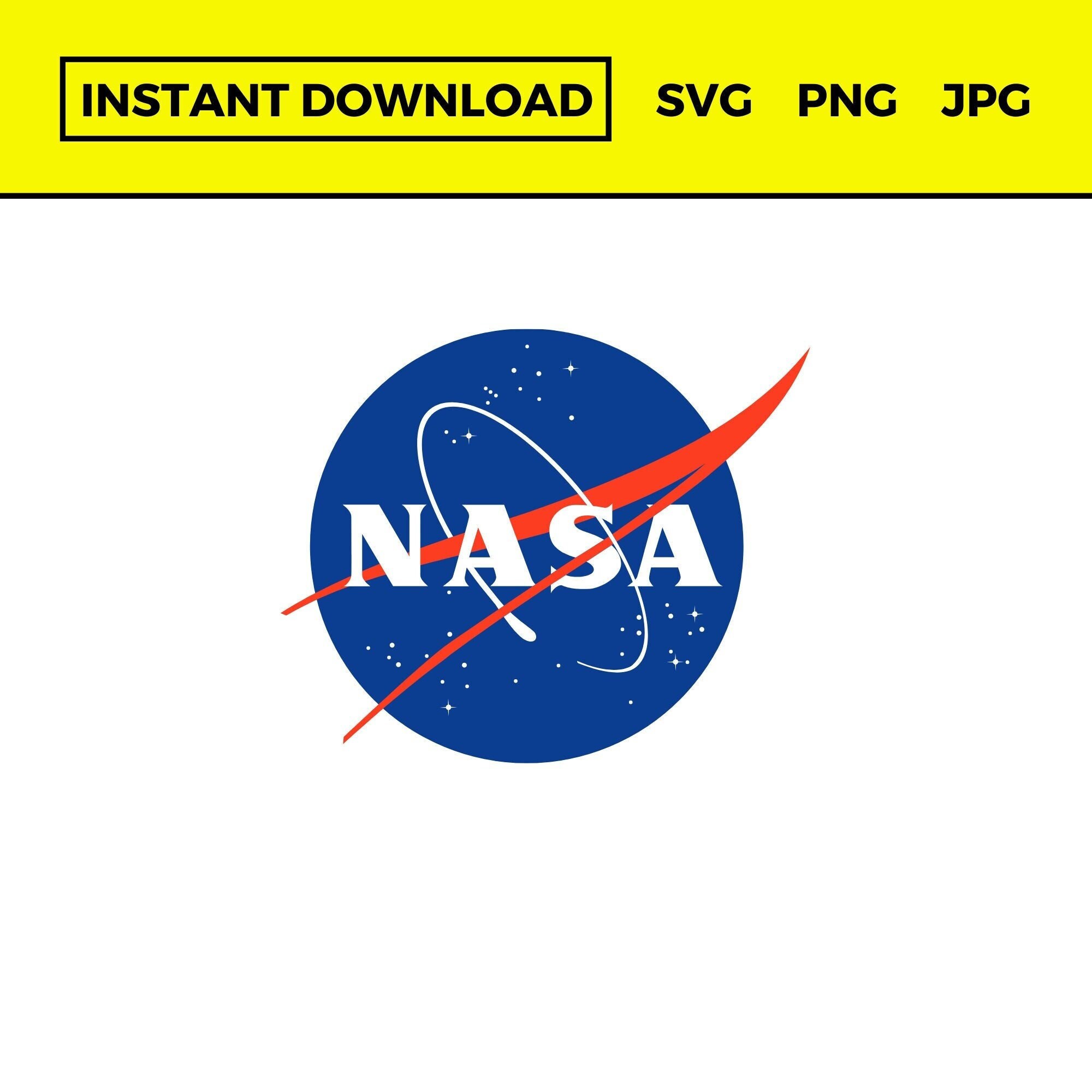 NASA svg NASA png NASA Logo svg Nasa Logo png Nasa Logo - Etsy México