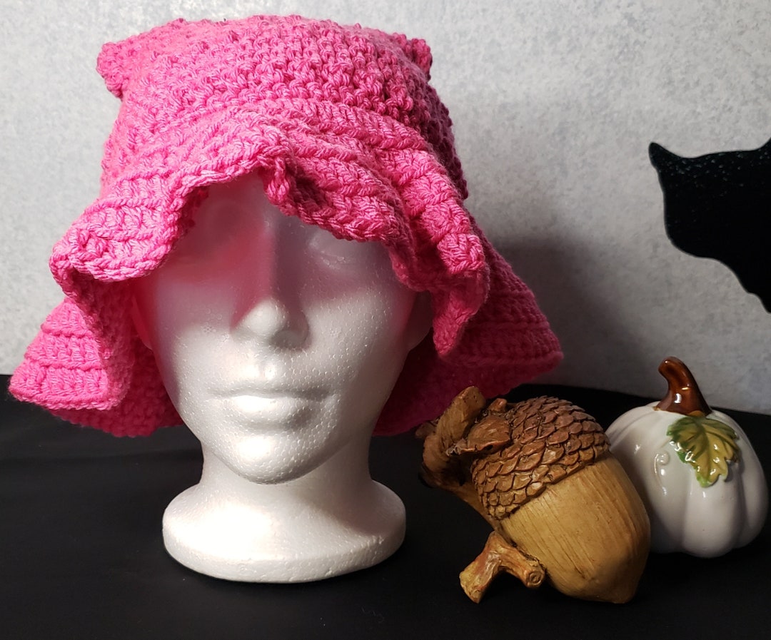 Pink Wizard Witch Hat - Etsy