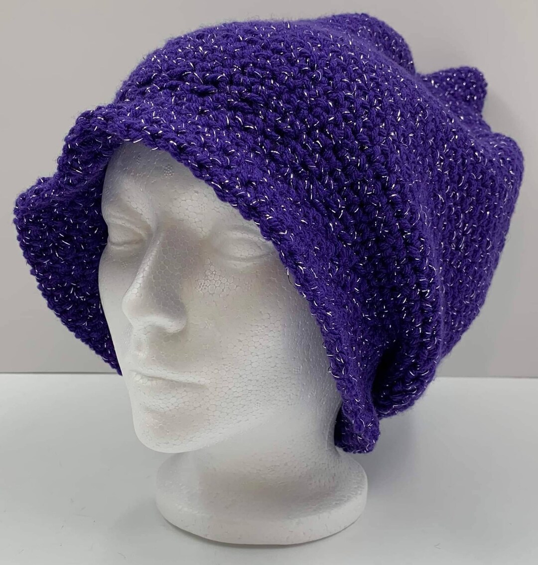 Sparkly Purple Witch/wizard Halloween Cosplay Hat - Etsy