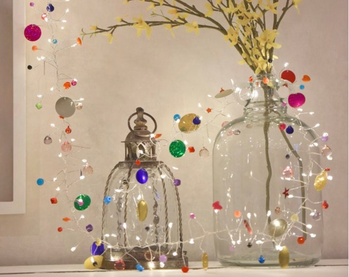 Folklore Fairy Lights Bohemia Style Warm White LED String - Etsy