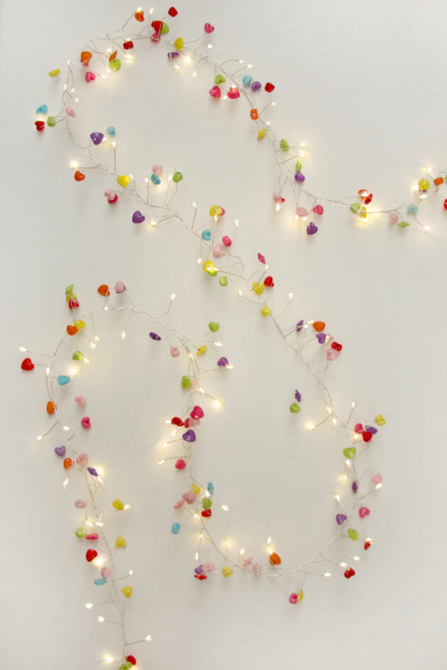 Sweet Heart Fairy Lights - Fun Bright String Design - Etsy