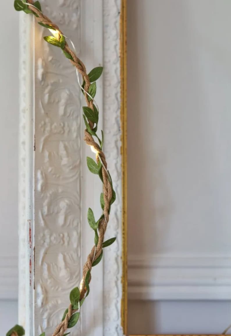 Leaf Twine String Lights - Etsy