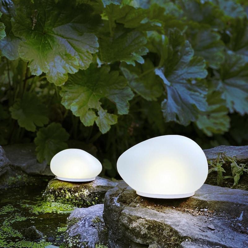 Outdoor Solar Pebble - Etsy