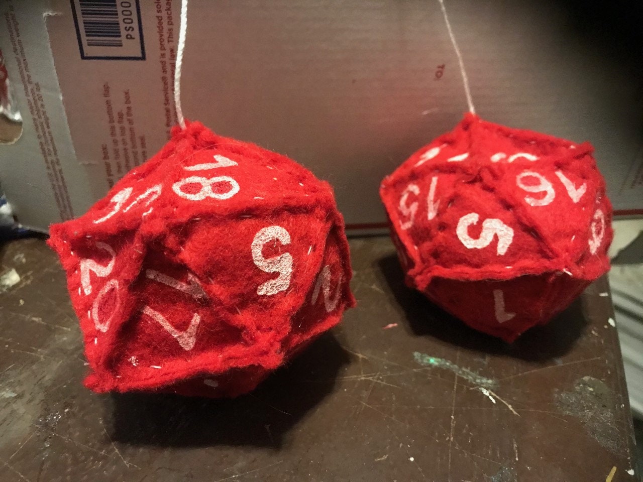 D20 Plush Dice - Etsy