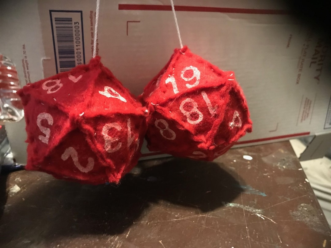 D20 Plush Dice - Etsy
