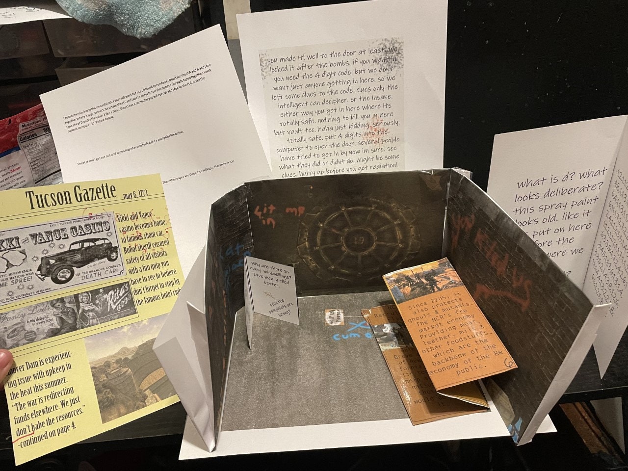 Fallout Themed Escape Room - Etsy