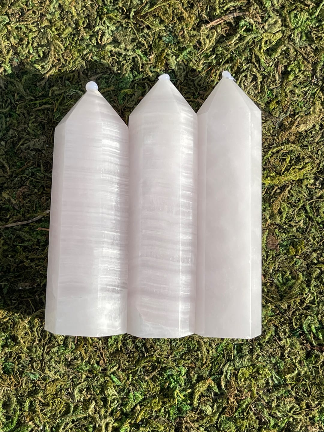 Pink Calcite Towers, Mangano Calcite Towers - Etsy