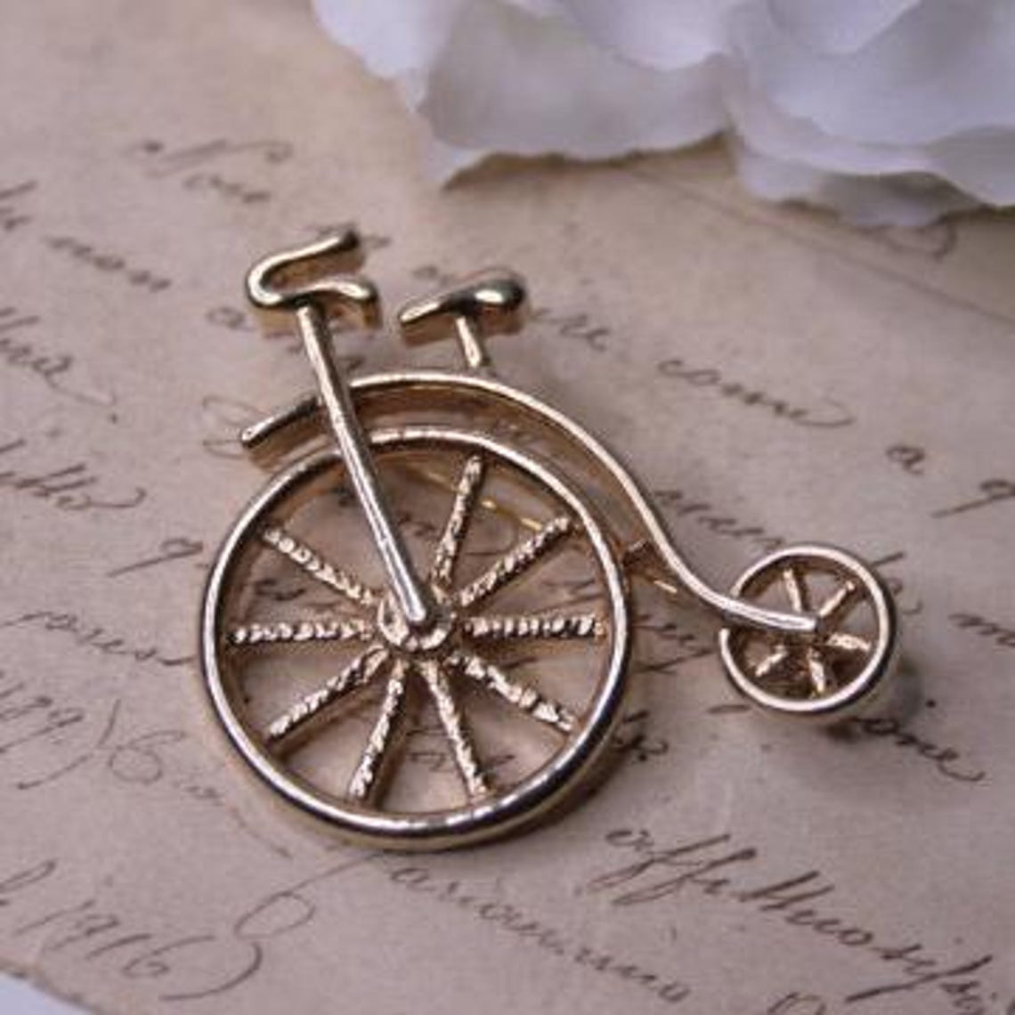 Vintage Bicycle Brooch Sarah Coventry Penny Farthing Bicycle Brooch - Etsy