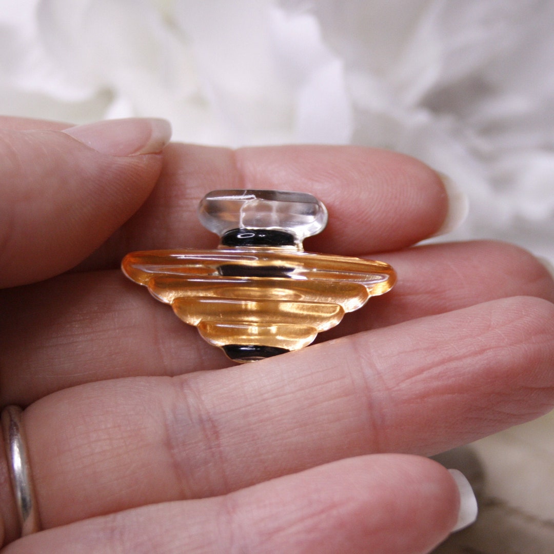 Lancome Tresor Mini Flacon Perfume Pin Vintage Perfume Bottle Pin - Etsy