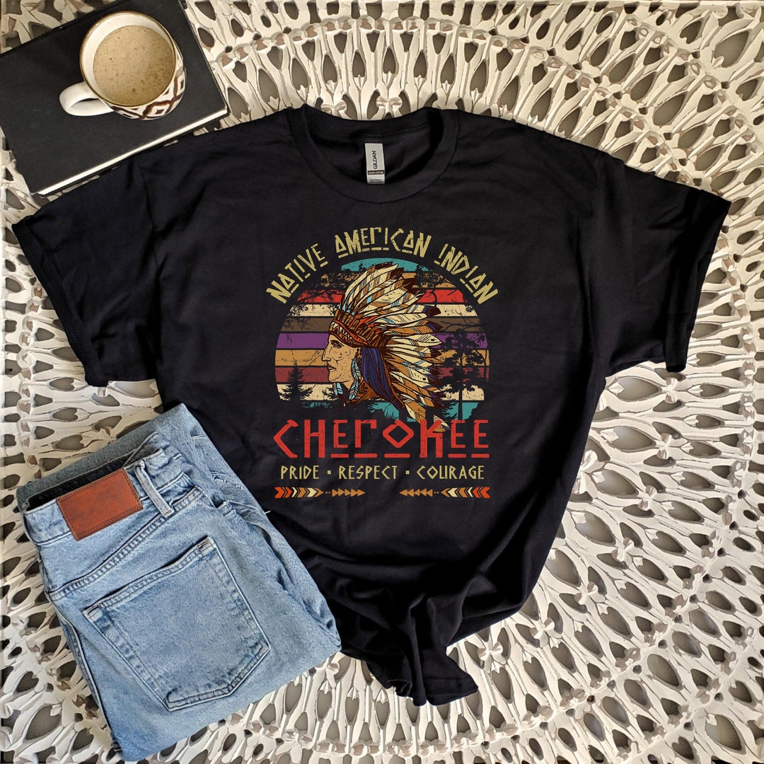Cherokee Native American Indian Pride Indigenous Tribe T-shirt ...